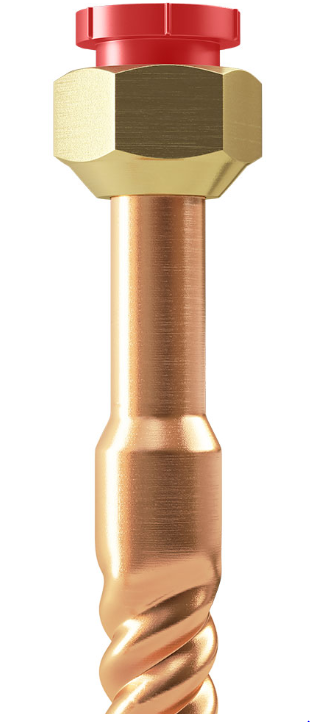 3/4 Flare-to-Weld Fitting female end to female weld end – MRCOOL